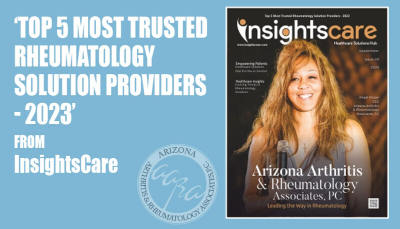 AARA Named 'Top 5 Most Trusted Rheumatology Solution Providers - 2023 ...